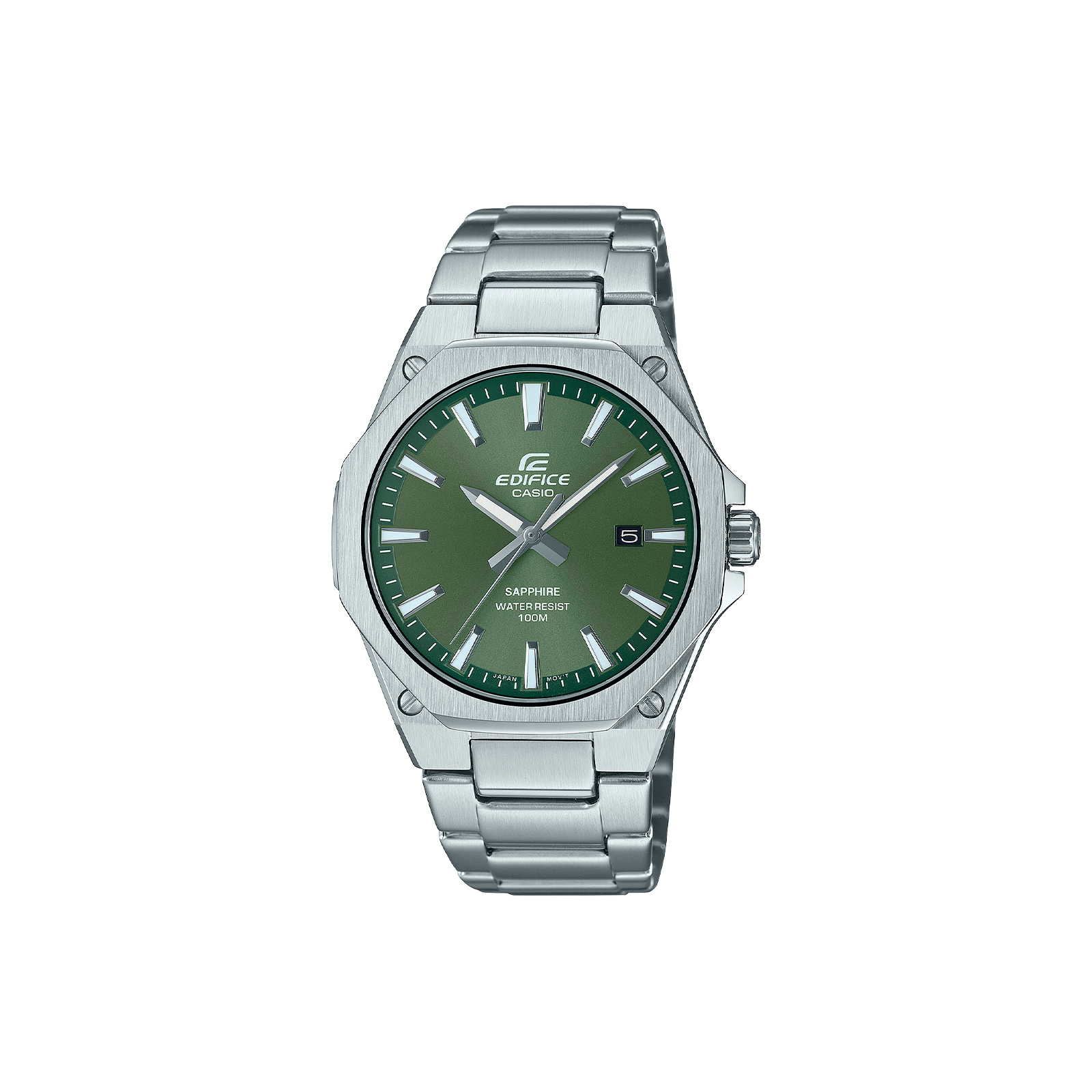 Reloj Casio Edifice Hombre Esfera Verde EFR-S108D-3AVEF - Joyería Sánchez