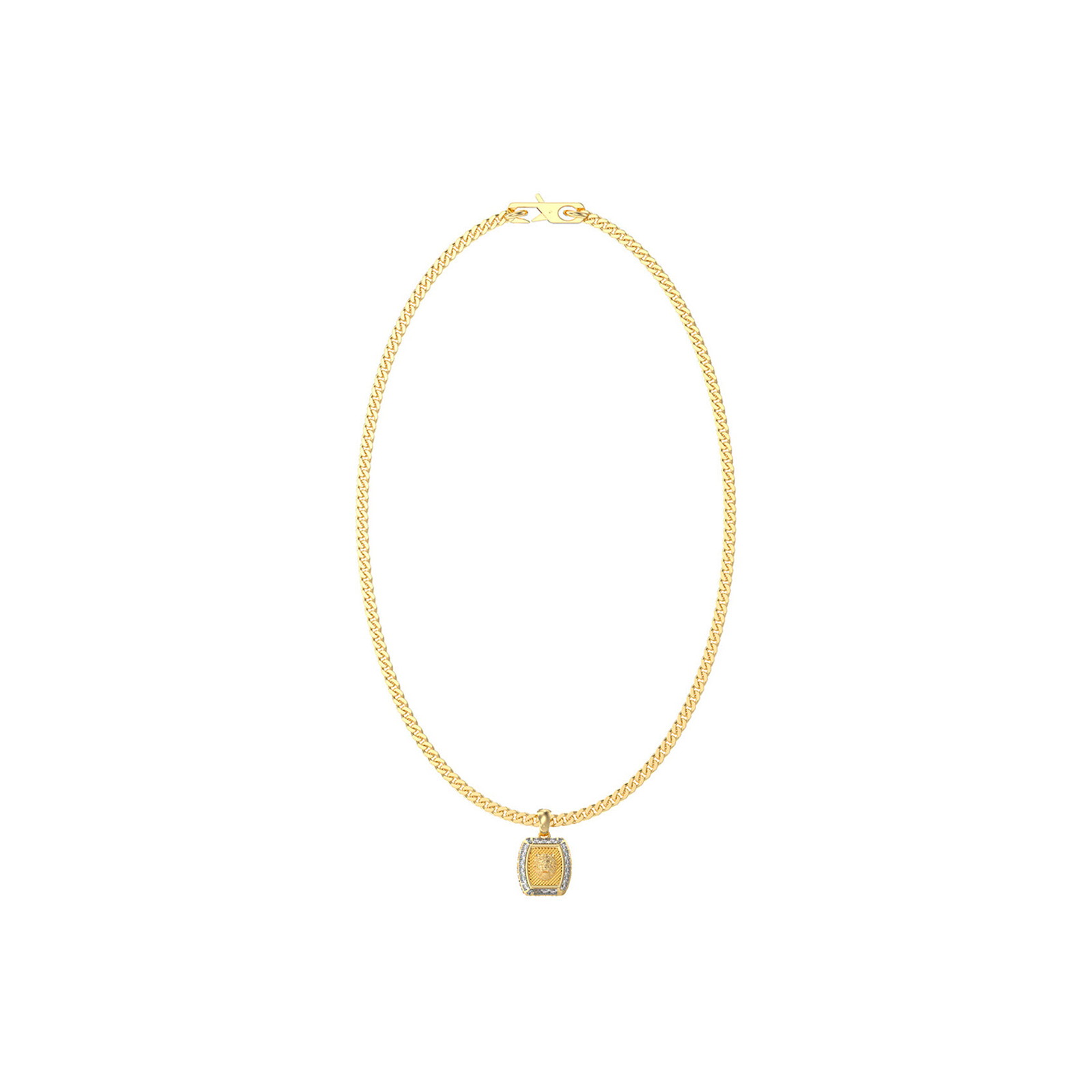 Collar Guess Hombre Lion King Acero JUMN05008JWYGT-U - Joyerías Sánchez
