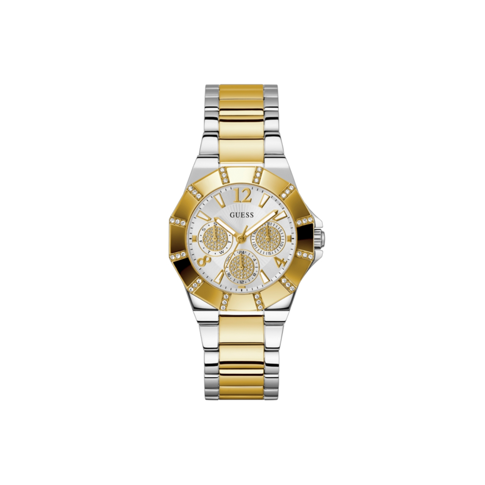Reloj Guess Mujer Sunray Acero Bicolor GW0616L2 - Joyerías Sánchez