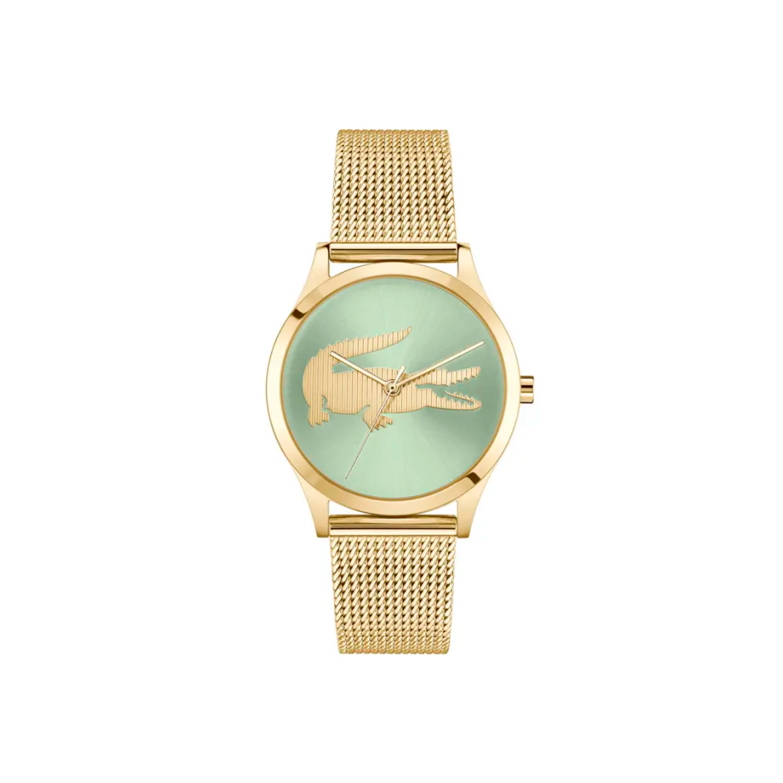 Reloj Lacoste Mujer Crocodelle Acero Dorado 2001417 - Joyerías Sánchez