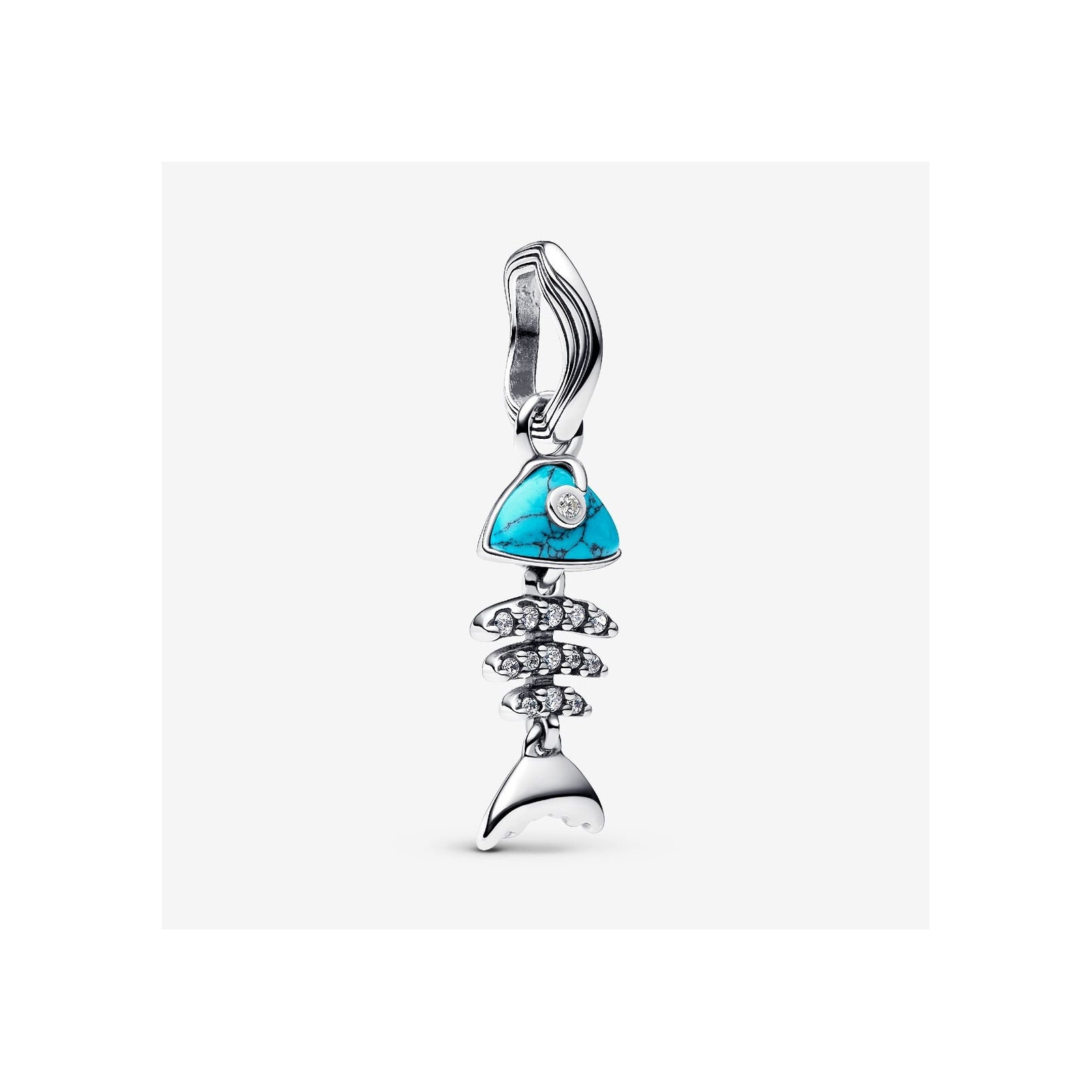 Charm Colgante Pandora Espina de Pez Turquesa 793894C01