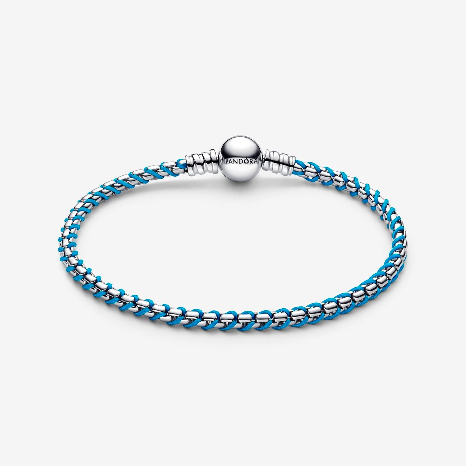 Pulsera Pandora Cordón azul 593816C01 - Joyerías Sánchez