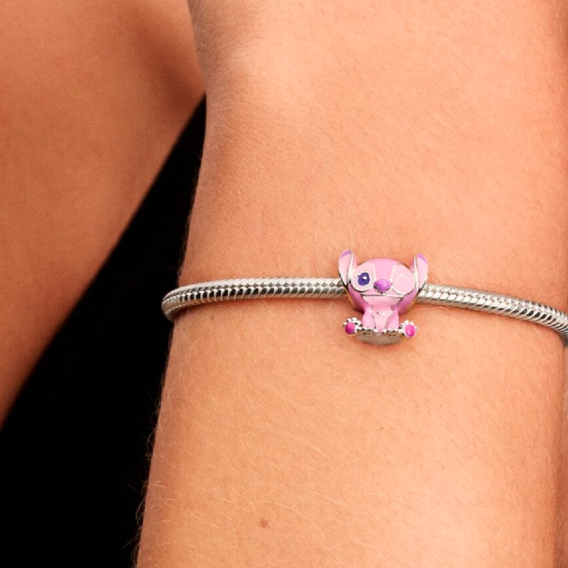 Charm Pandora Lilo y Stitch Ángel Disney 793739C01 - Joyerías Sánchez