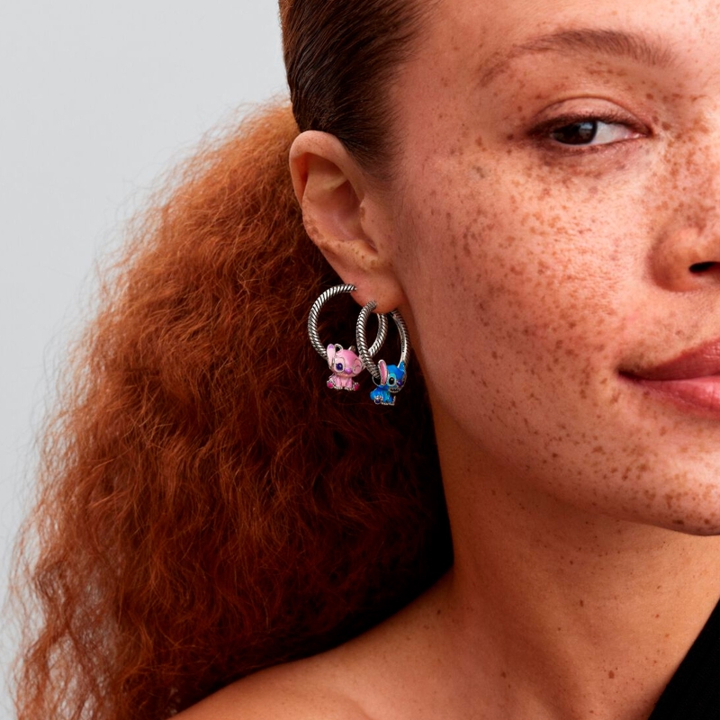 Charm Pandora Lilo y Stitch Ángel Disney 793739C01 - Joyerías Sánchez