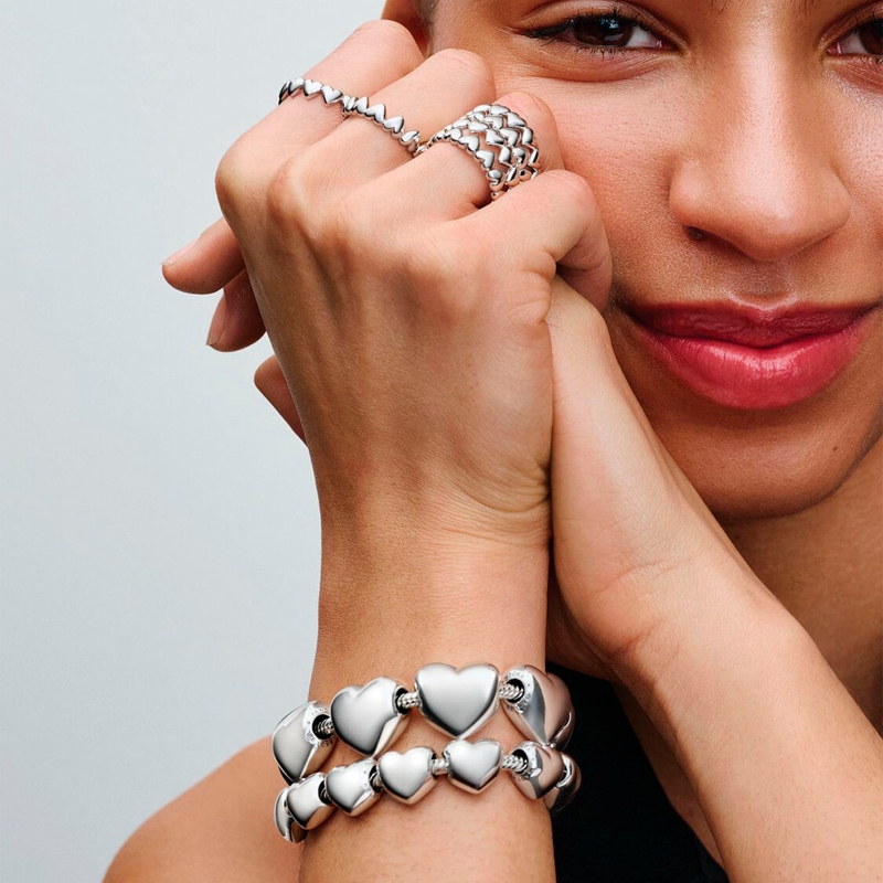 Anillo Pandora Corazones 193427C00 - Joyerías Sánchez