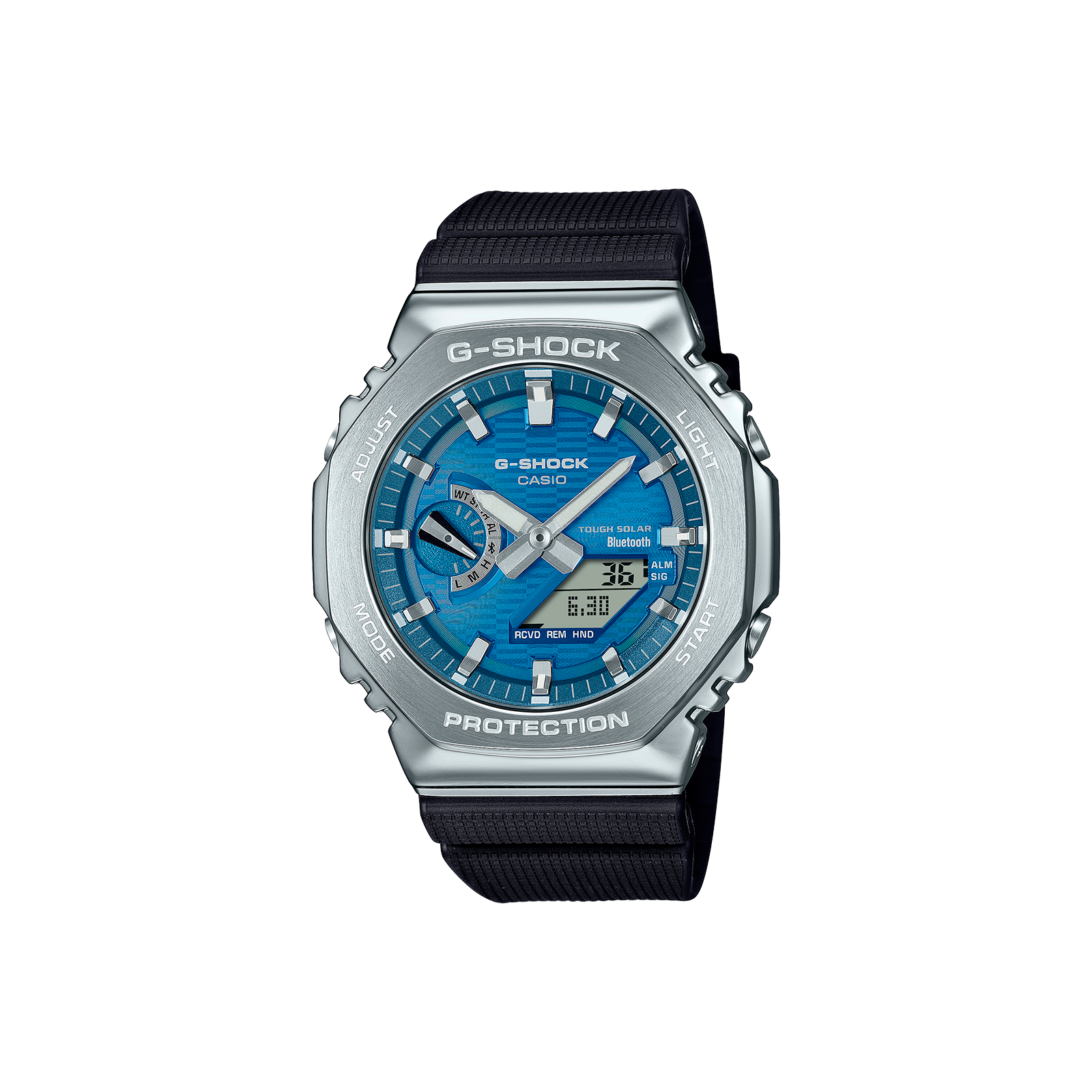 Reloj Casio G-Shock Esfera Azul GBM-2100A-2BER - Joyerías Sánchez