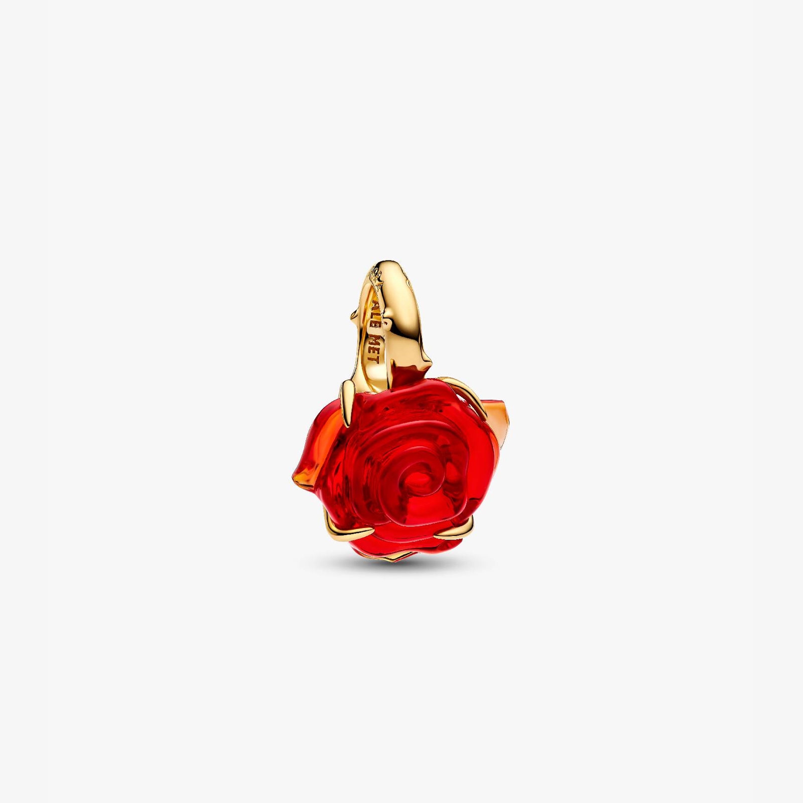Charm Pandora Rosa La Bella y la Bestia 764018C01 - Joyerías Sánchez