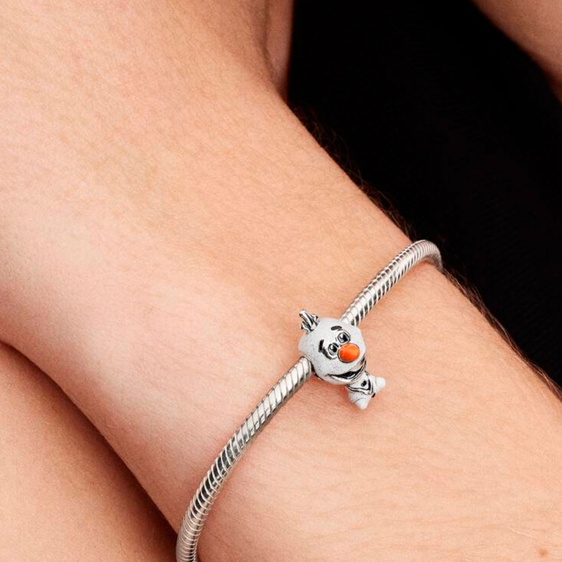 Charm Pandora Disney Olaf Frozen 793978C01 - Joyerías Sánchez