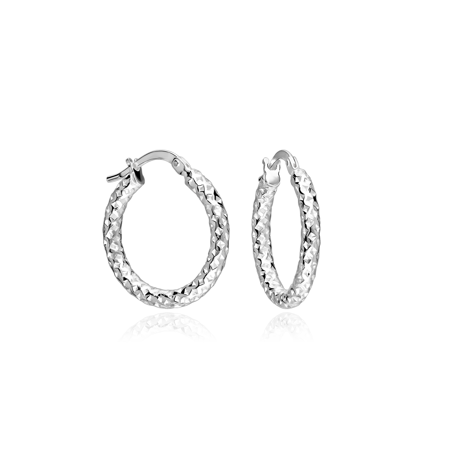 Aros Plata de primera ley 20mm "Reider" - Joyerías Sánchez