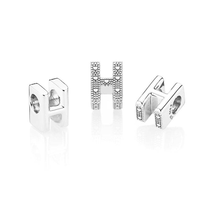 Charm Pandora Letra H 797462