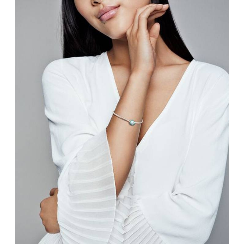 Charm Pandora Margarita azul 798775C01