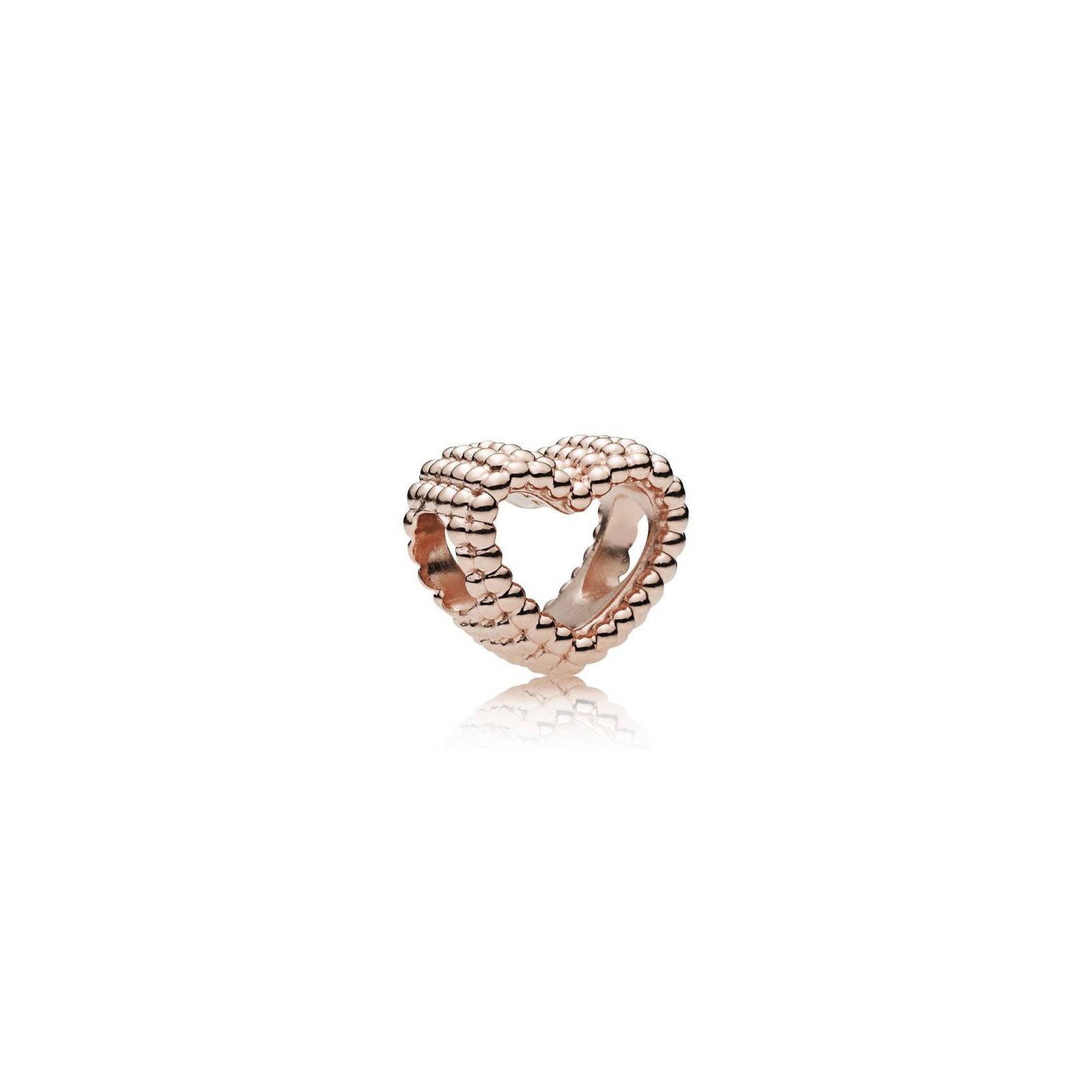 Charm en Pandora Rose Corazón Moldeado 787516