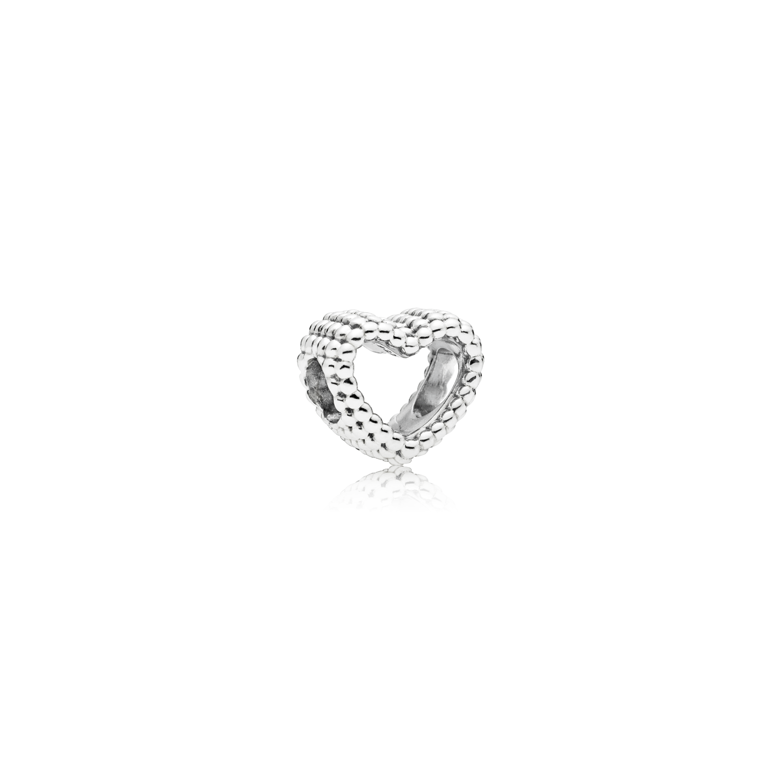 Charm en plata de ley Corazón Moldeado 797516