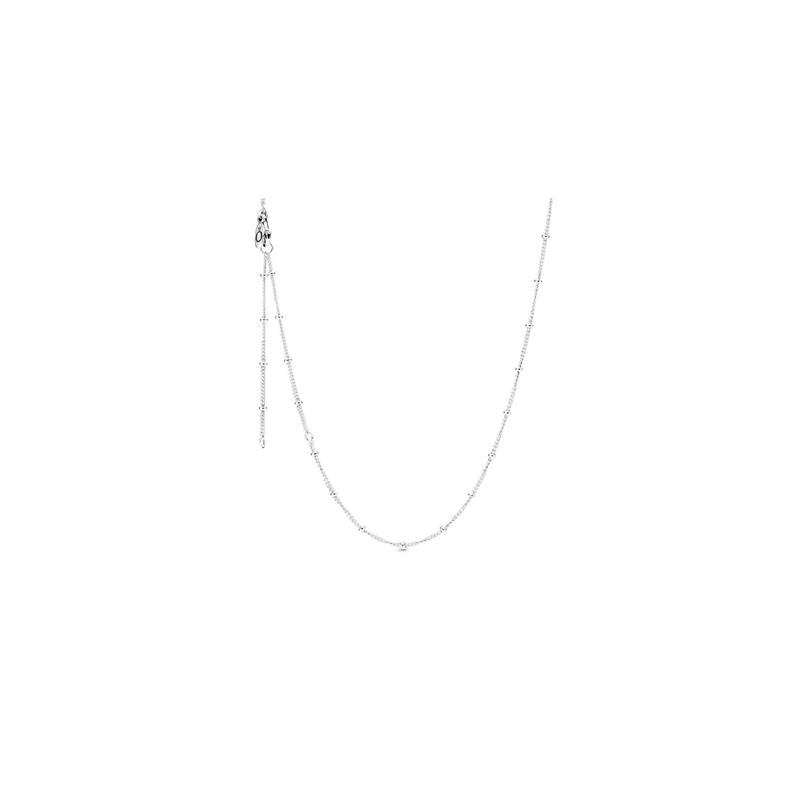 Collar en plata de ley Gotas 397210