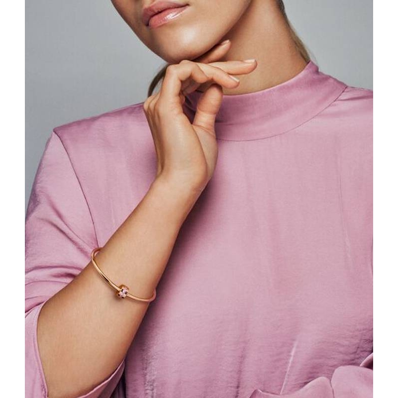 Clip en Pandora Rose Línea Rosa Brillante 781972C01