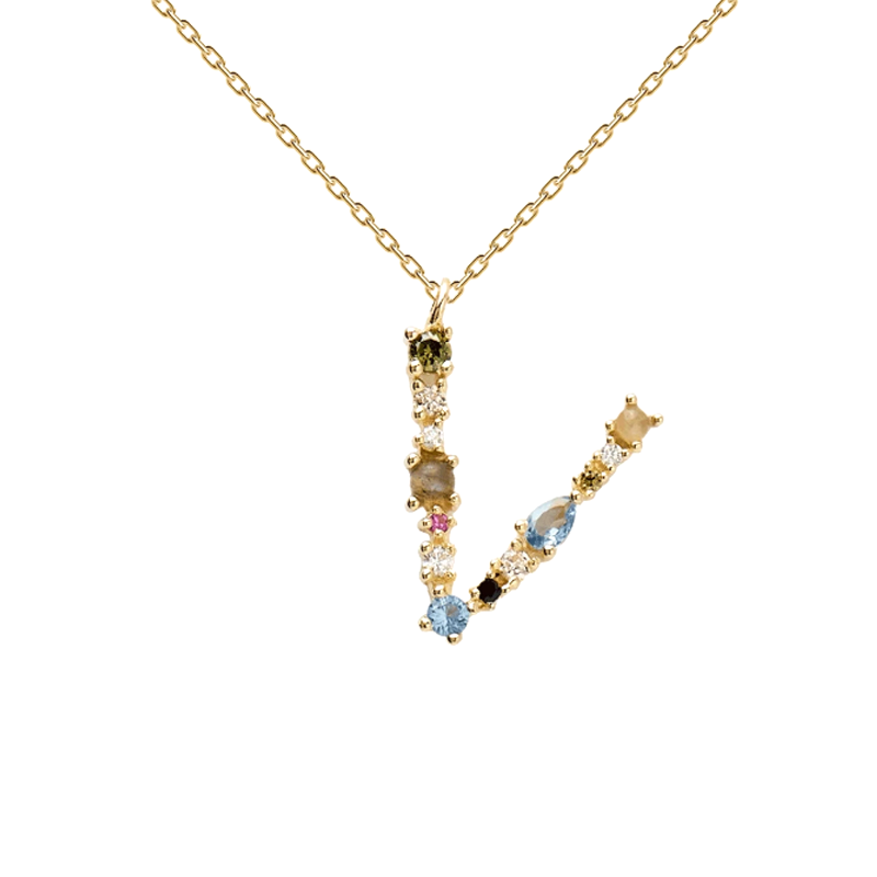 Collar Letra V CO01-117-U