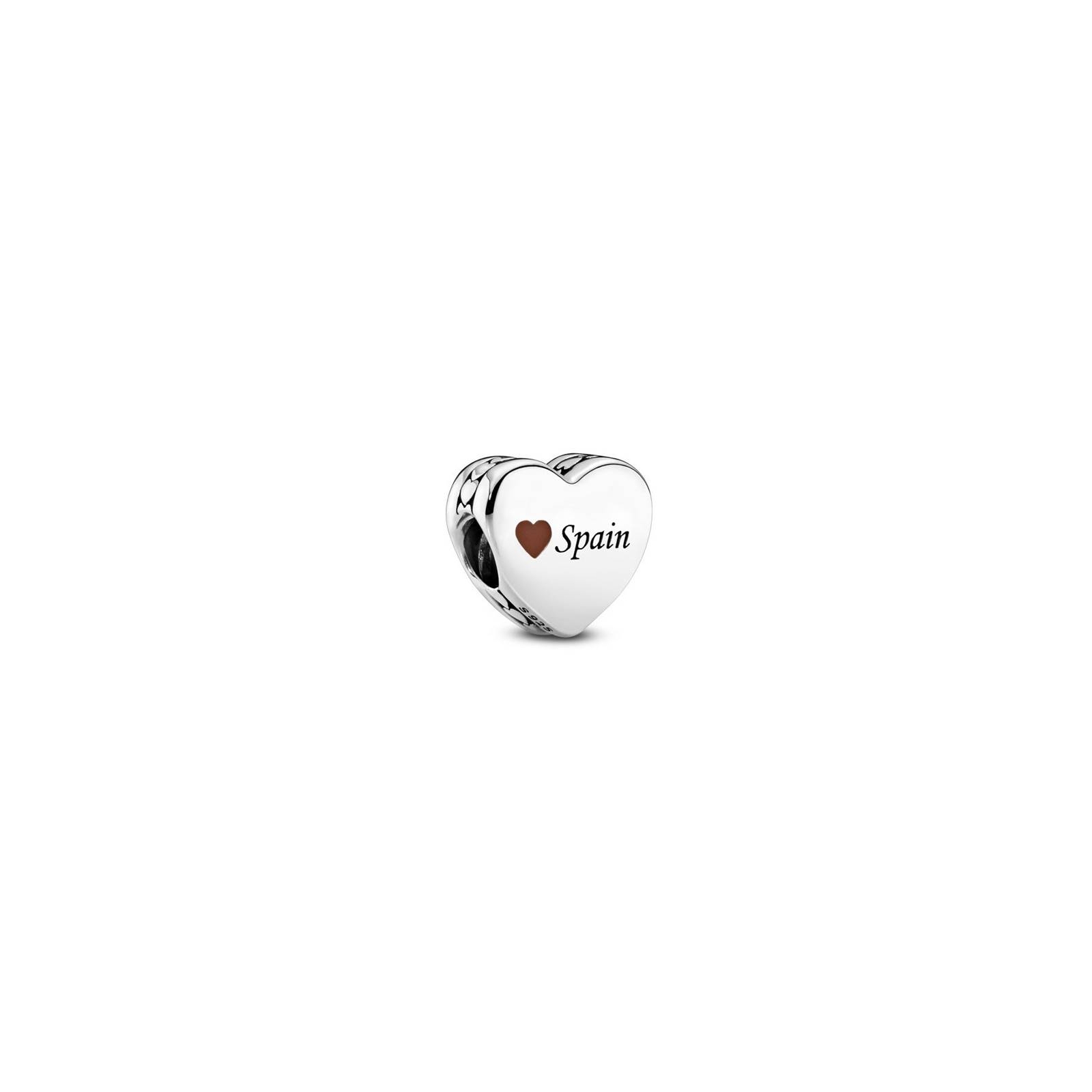 Pandora Charm en plata de ley Corazón España 792015_E033