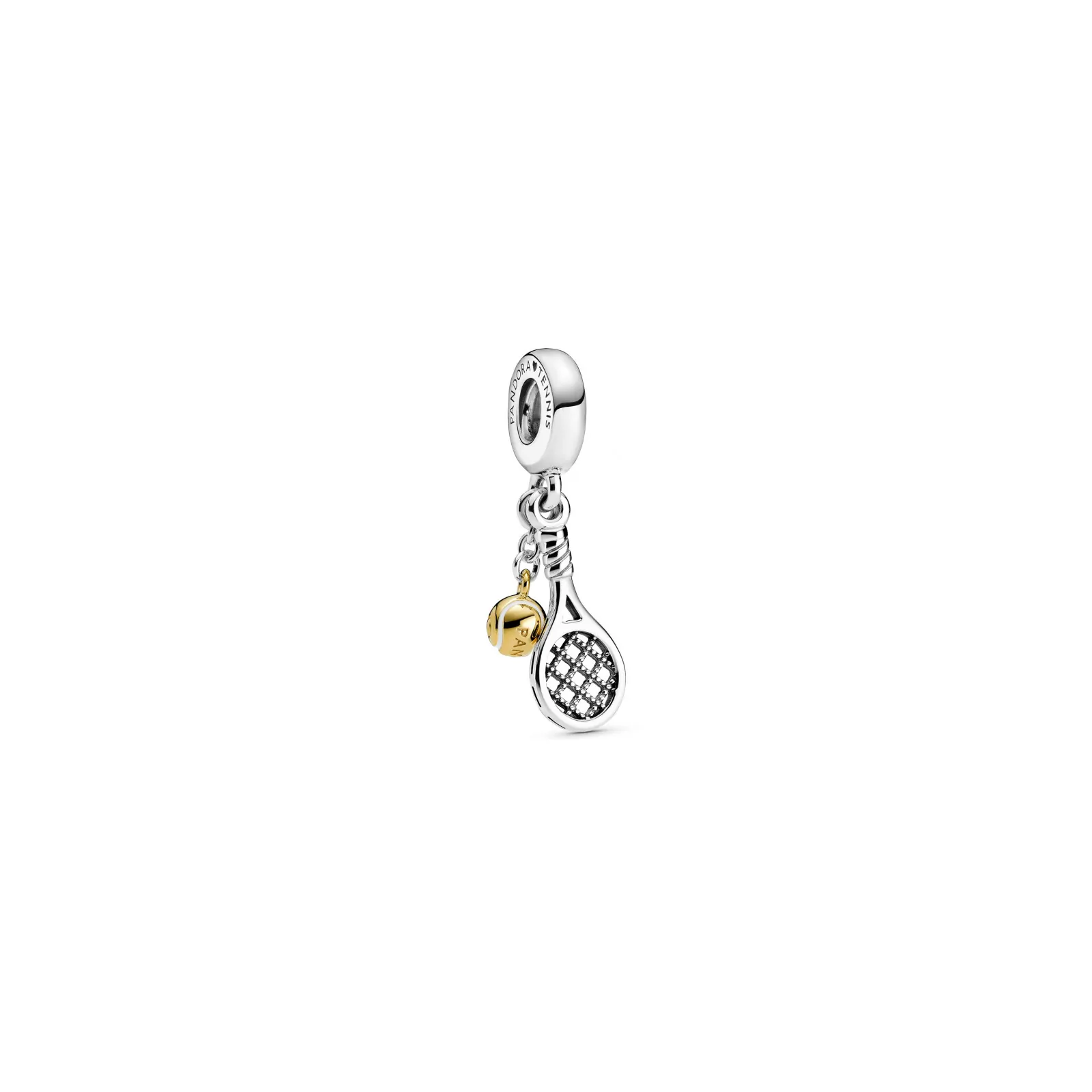 Charm Colgante Raqueta y Pelota de Tenis 769026C01