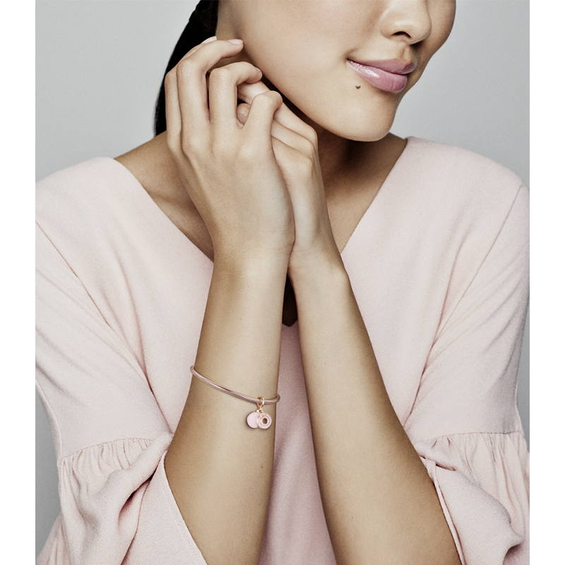 Charm colgante en Pandora Rose Corona O Brillante 789055C01