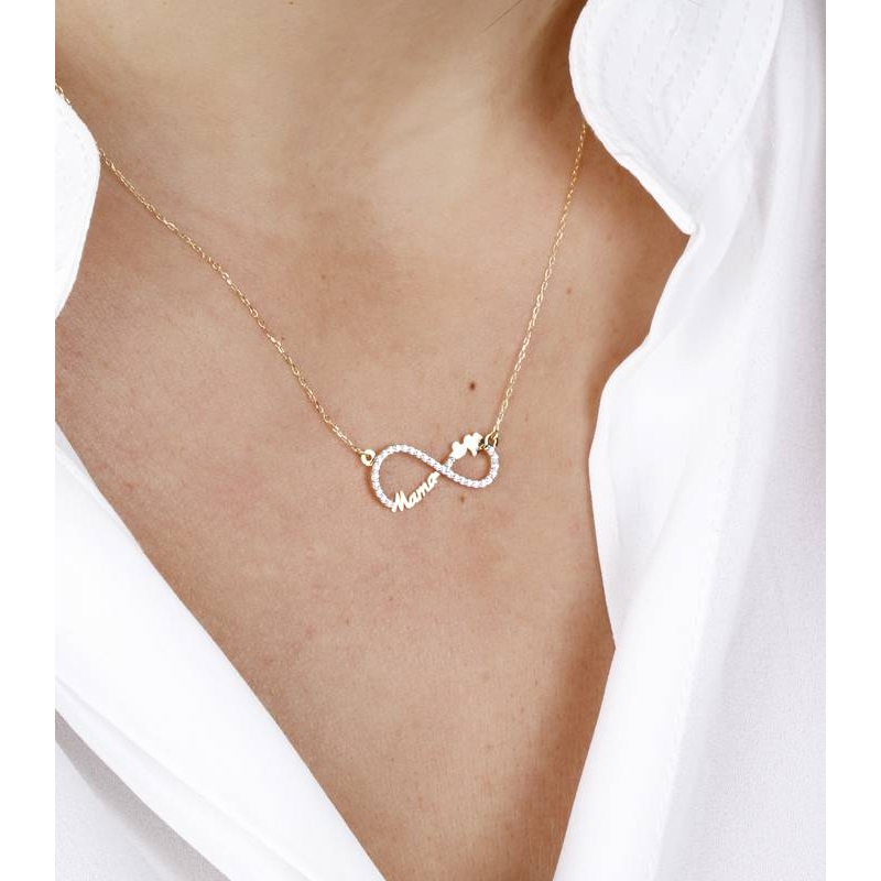 GARGANTILLA "INFINITY MUM" ORO 18K
