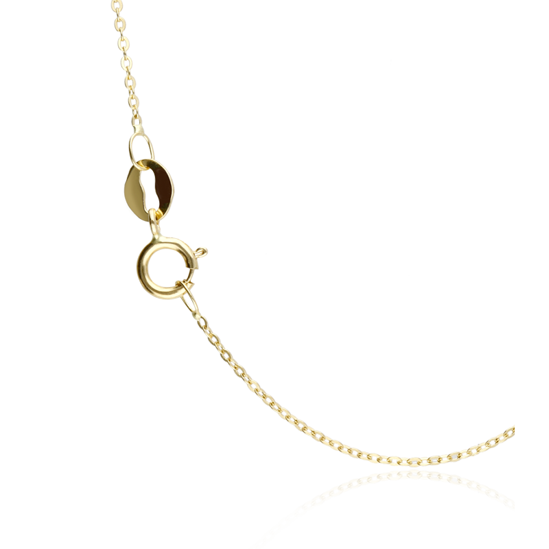 Gargantilla Glam Letra "R" oro 18k