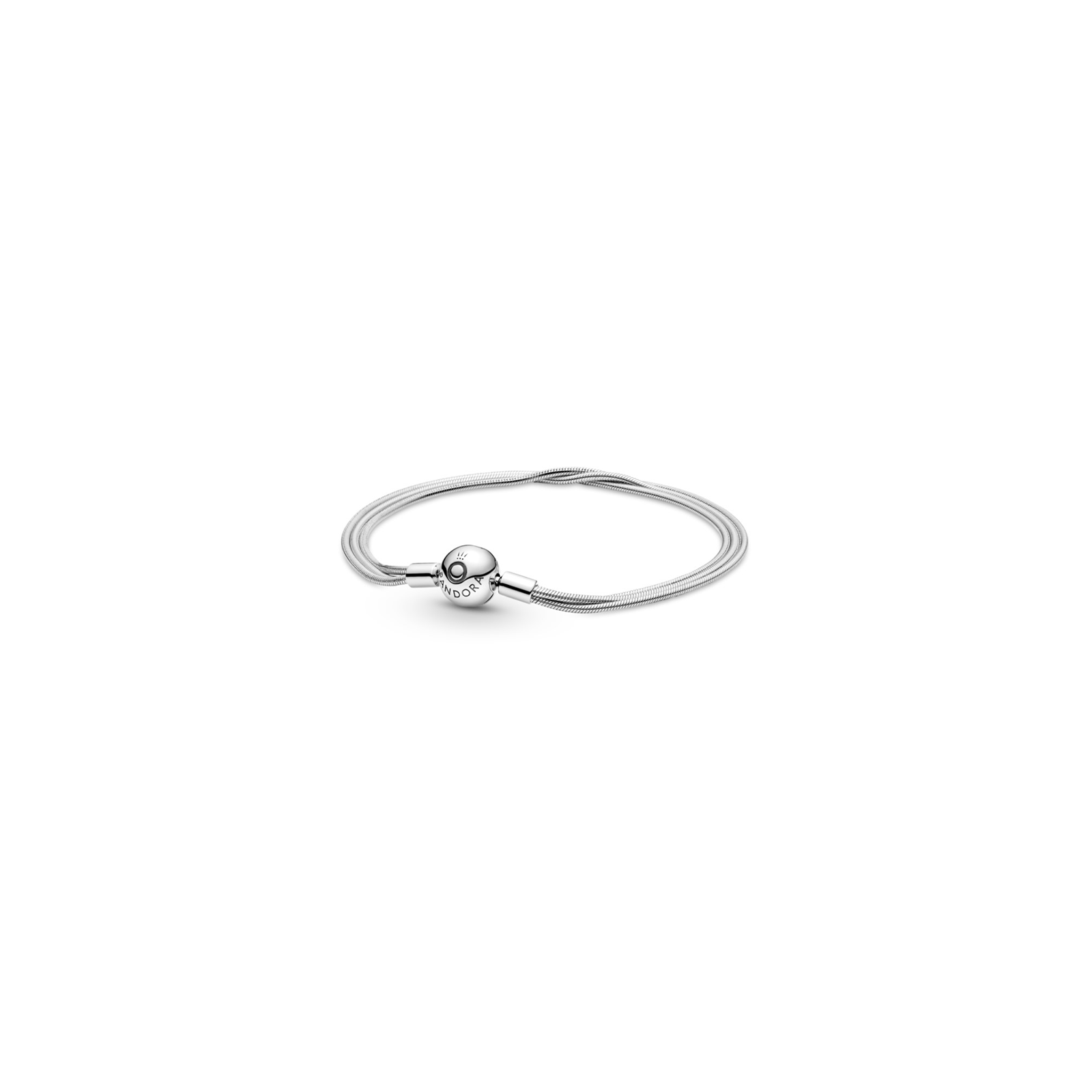 PULSERA PANDORA MOMENTS MULTI CADENA DE SERPIENTE 599338C00