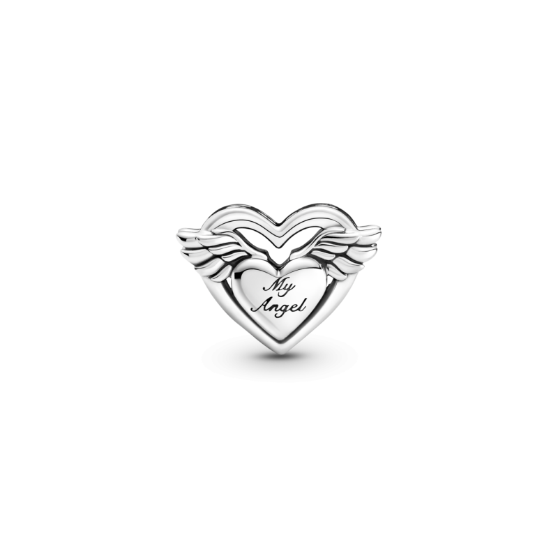 Charm plata Pandora Mamá & Alas de Ángel 799367C00