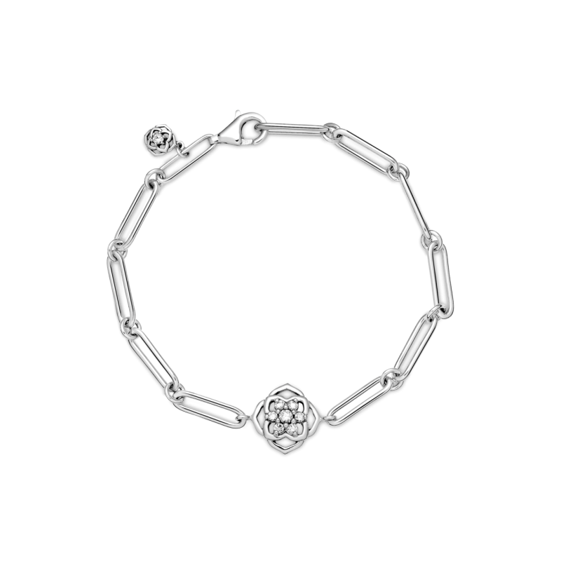Pulsera Pandora plata Eslabones Pétalos de Rosa 599409C01