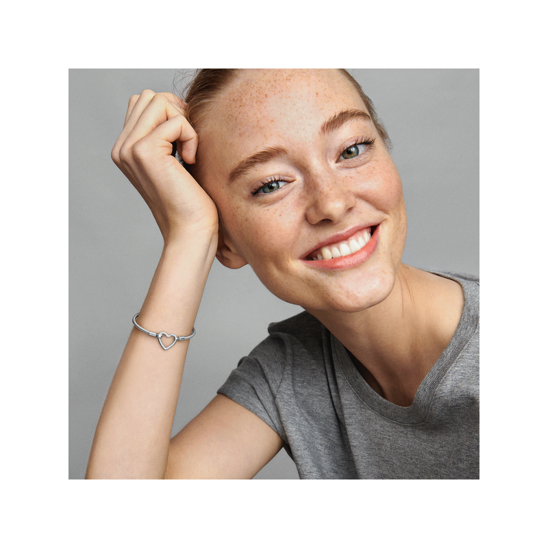 PULSERA PANDORA MOMENTS CORAZÓN 599539C00-18