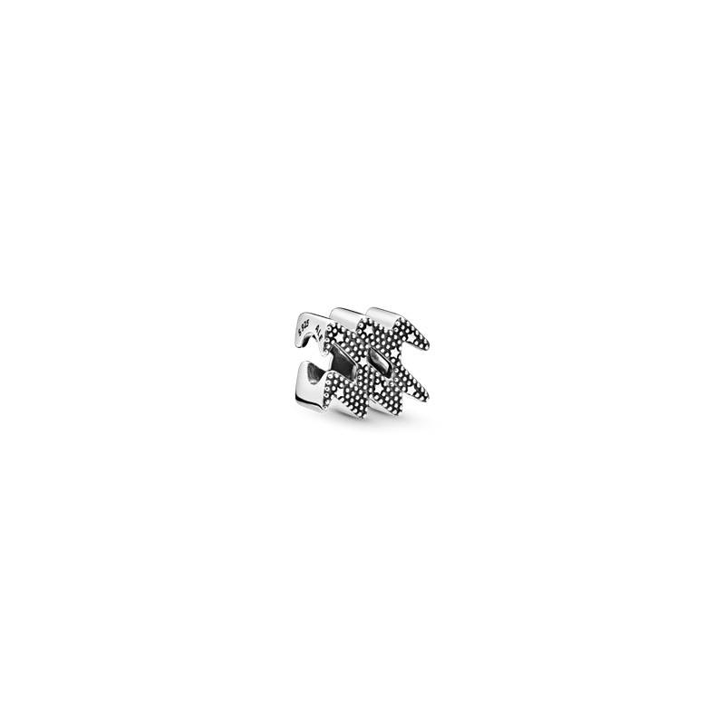 CHARM PANDORA BRILLANTE DEL ZODIACO ACUARIO 798415C01
