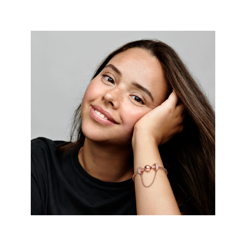 CADENA DE SEGURIDAD PANDORA ELEGANCIA BRILLANTE 786322CZ-05