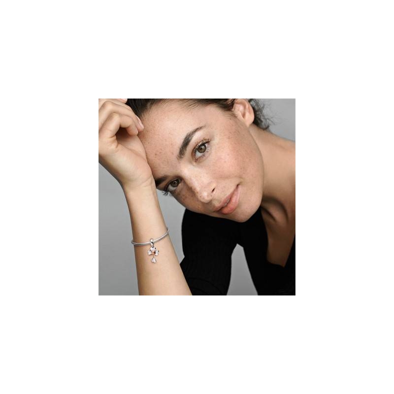 CHARM PANDORA COLGANTE TRÉBOL Y MARIQUITA 787877