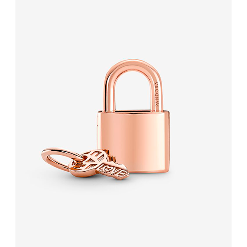 CHARM PANDORA ROSE CANDADO Y LLAVE DEL AMOR 780088C01