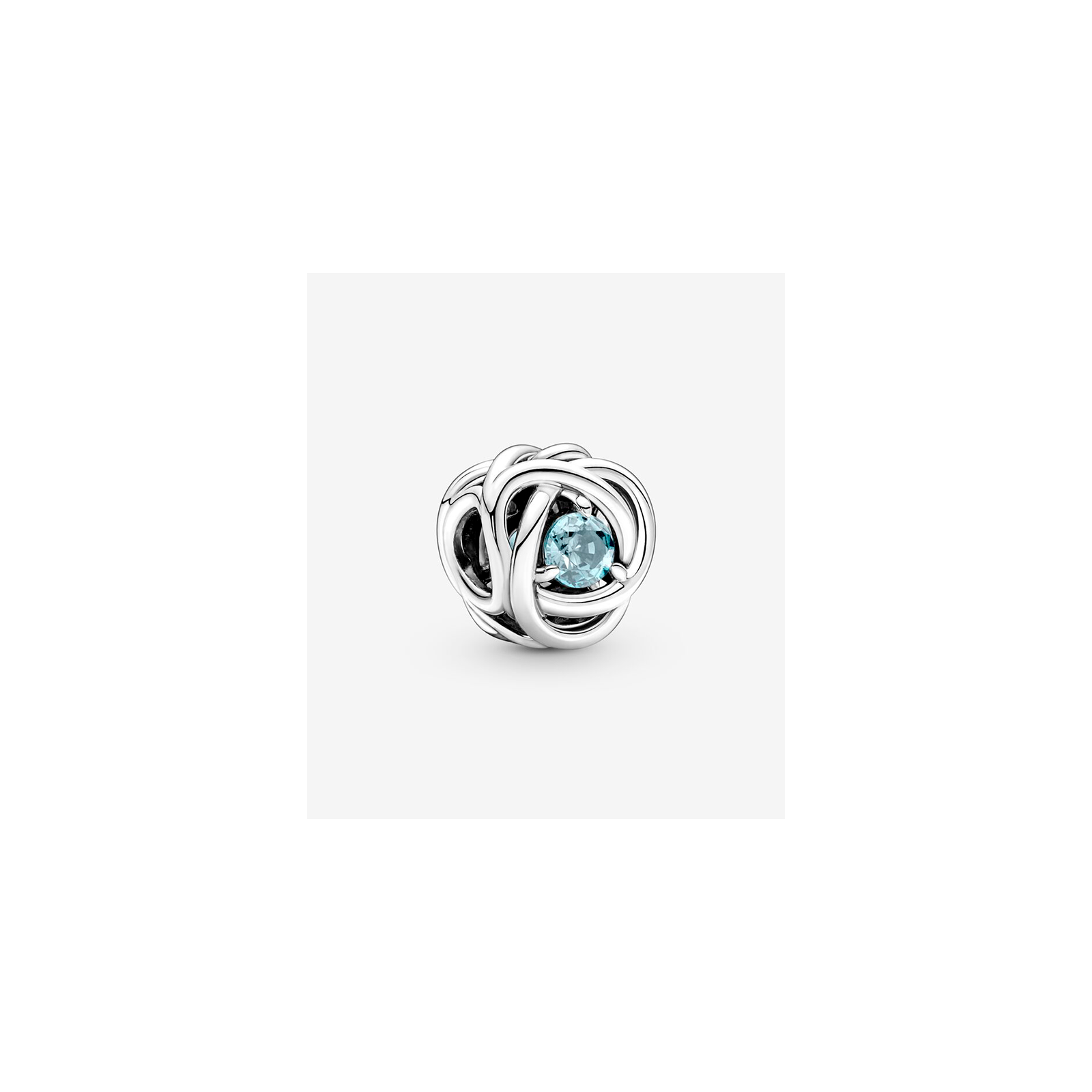 CHARM PANDORA ETERNAL AQUA BLUE CIRCLE 790065C09