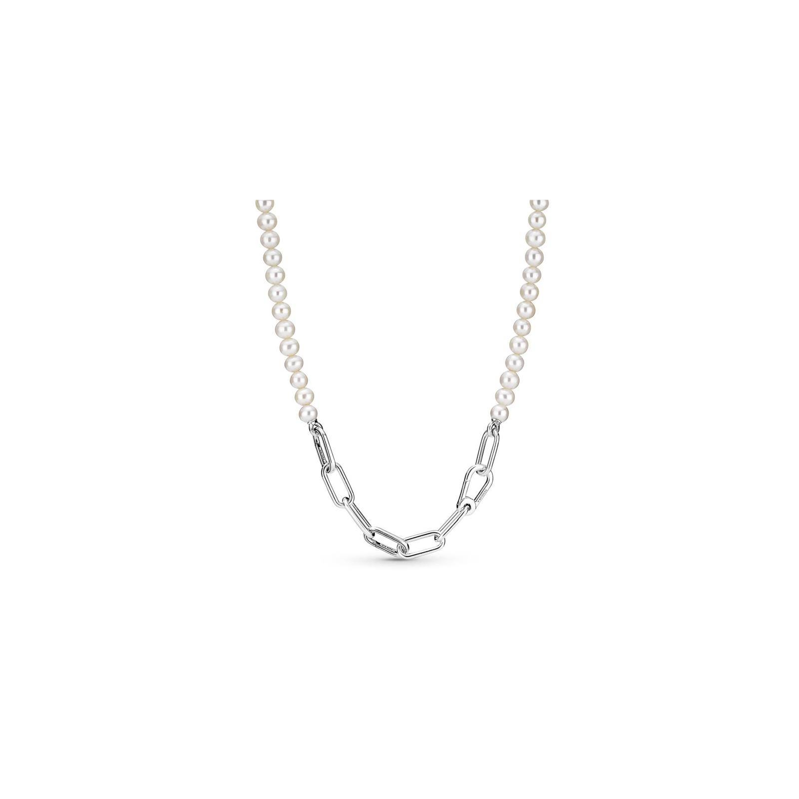 COLLAR PANDORA ME ESLABONES Y PERLAS 399658C01-45