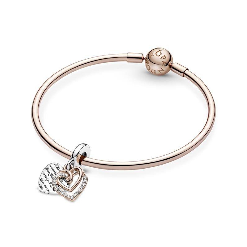 CHARM PANDORA CORAZONES ENTRELAZADOS 781062C01