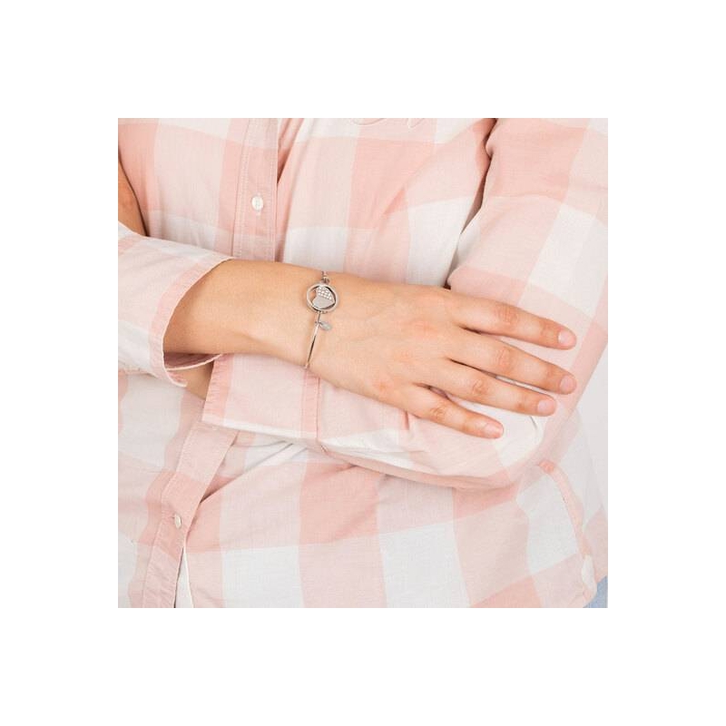 PULSERA CORAZÓN LOTUS STYLE MILLENNIAL ACERO MUJER LS2014-2/4