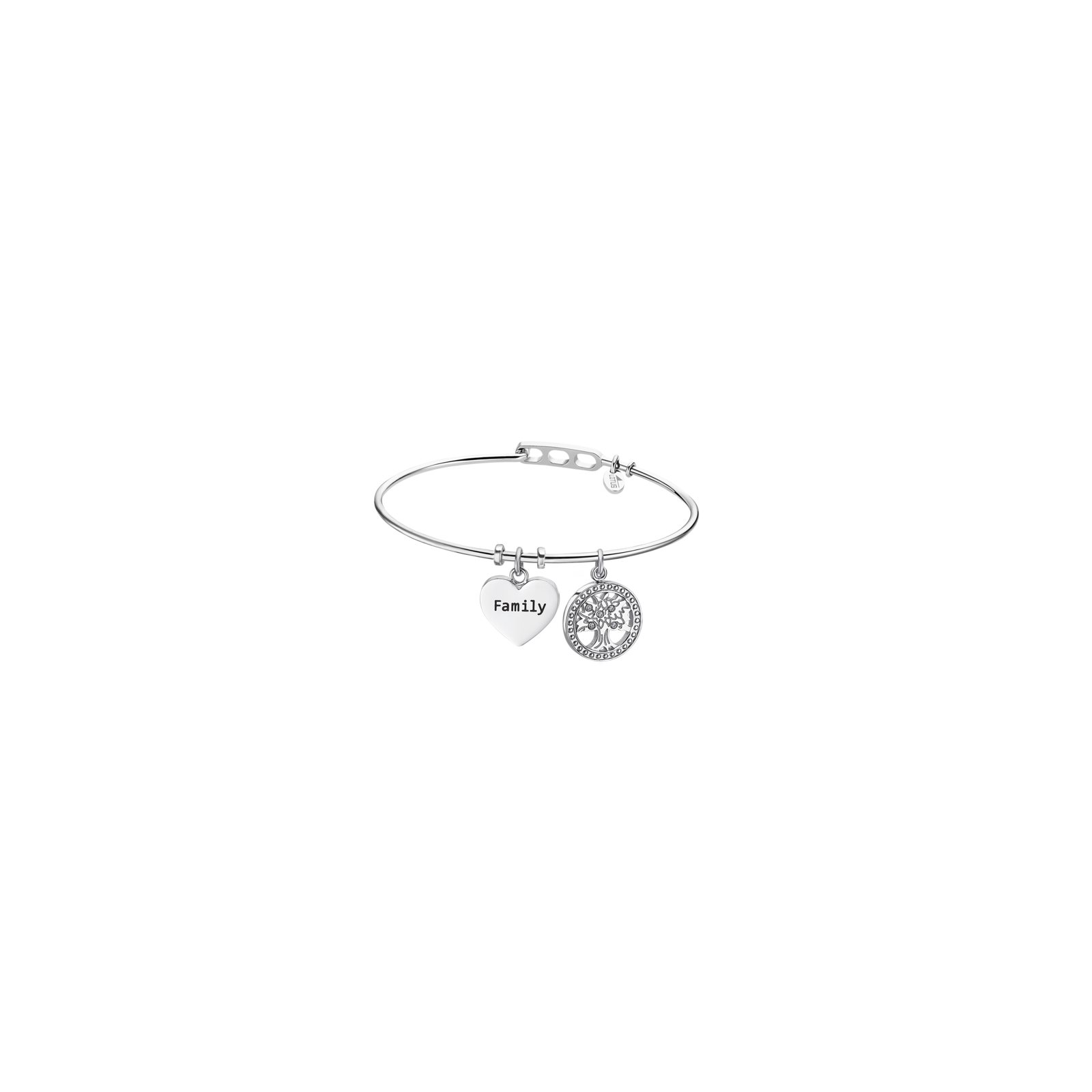 PULSERA LOTUS CORAZÓN FAMILY STYLE MILLENNIAL ACERO MUJER LS2036-2/3