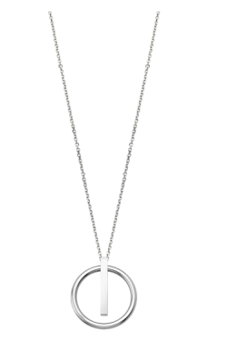COLLAR LOTUS STYLE ACERO MUJER LS2176-1/1