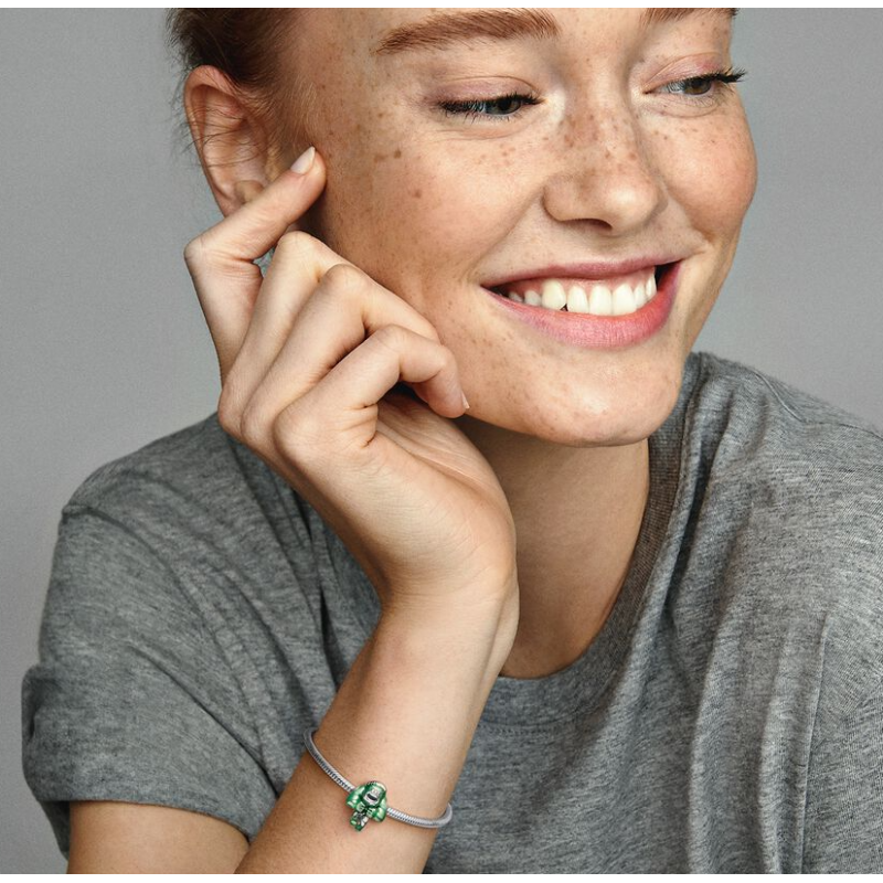 CHARM PANDORA PLATA DE LEY HULK LOS VENGADORES DE MARVEL 790220C01