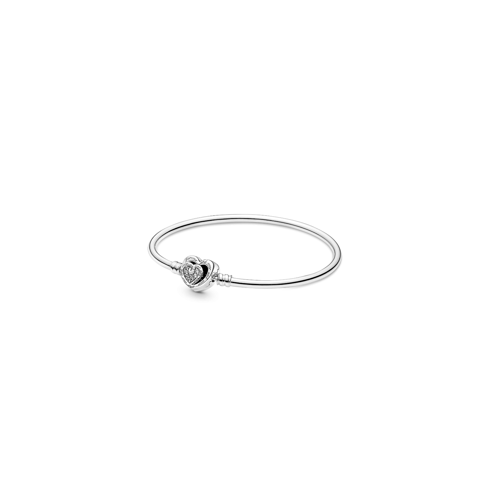 PULSERA PANDORA RIGIDA CORAZONES INFINITOS ENTRELAZADOS 591064C01
