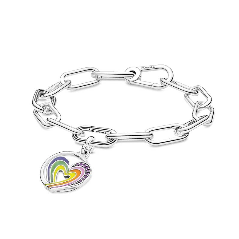 PANDORA CORAZÓN ARCO IRIS DE LA LIBERTAD 791793C01