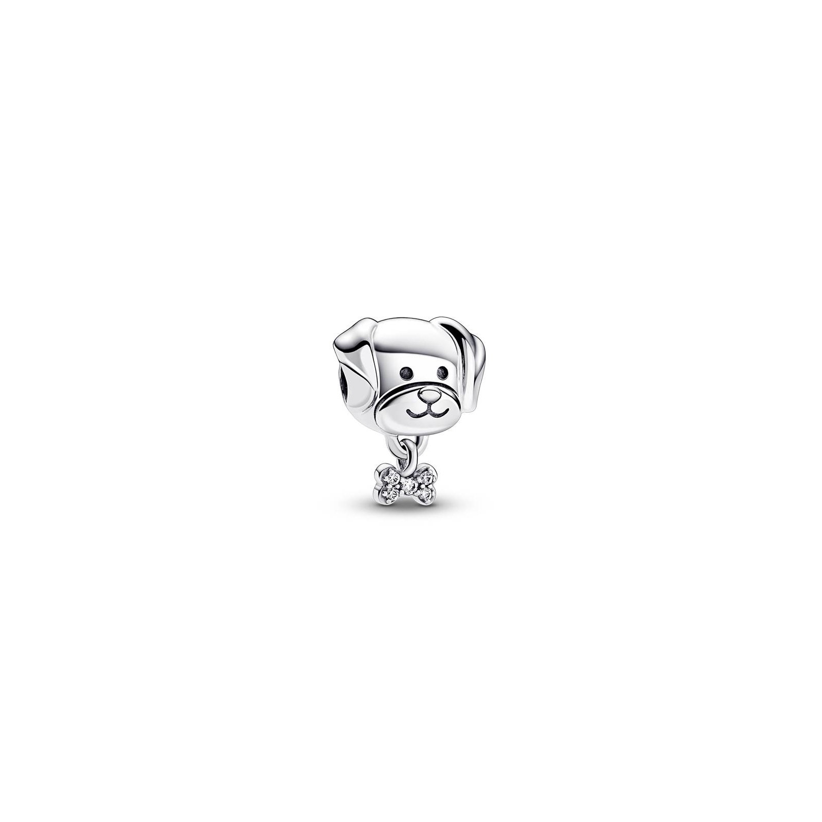 CHARM PLATA PANDORA PERRO CIRCONITA 792254C01