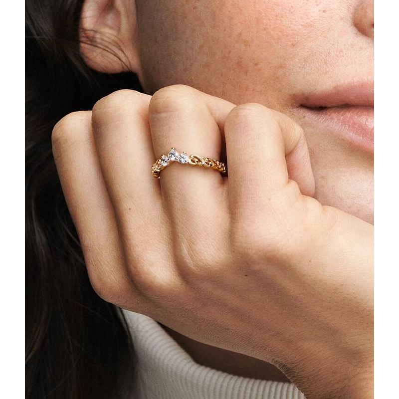 Anillo Pandora Tiara Remolino 162232C01 - Joyerías Sánchez