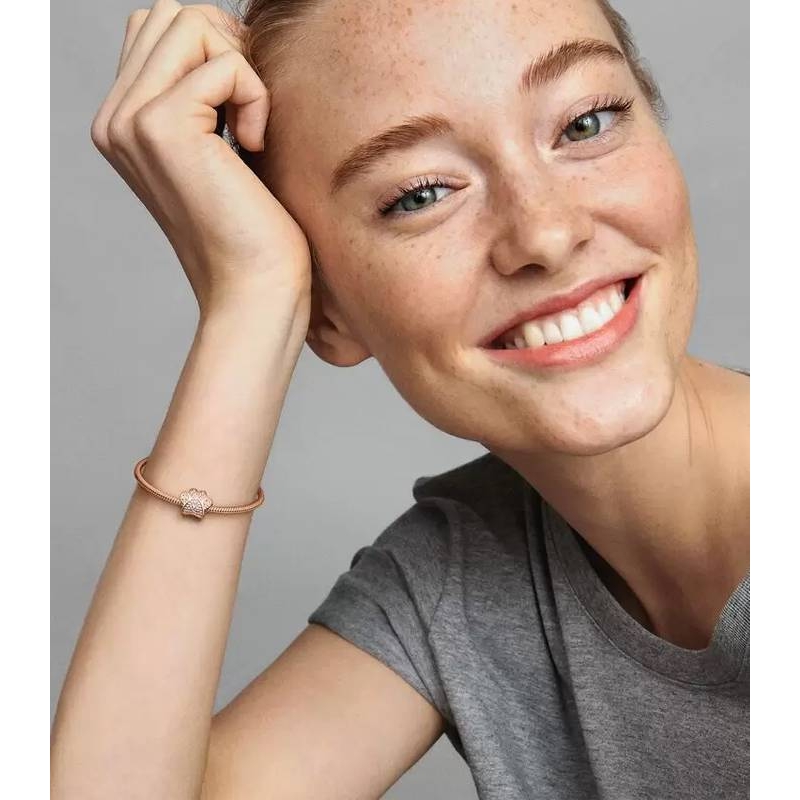 CHARM PLATA PANDORA ROSE HUELLA 791714C01