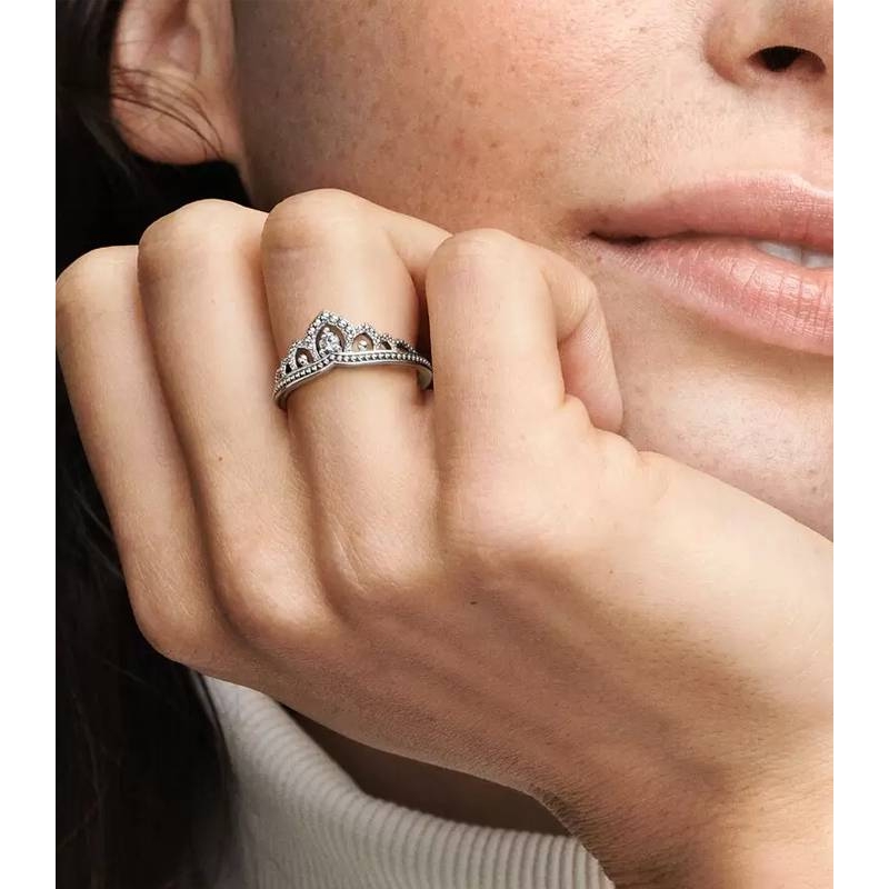 ANILLO PANDORA PLATA DE LEY TIARA REAL DE CUENTAS 192233C01