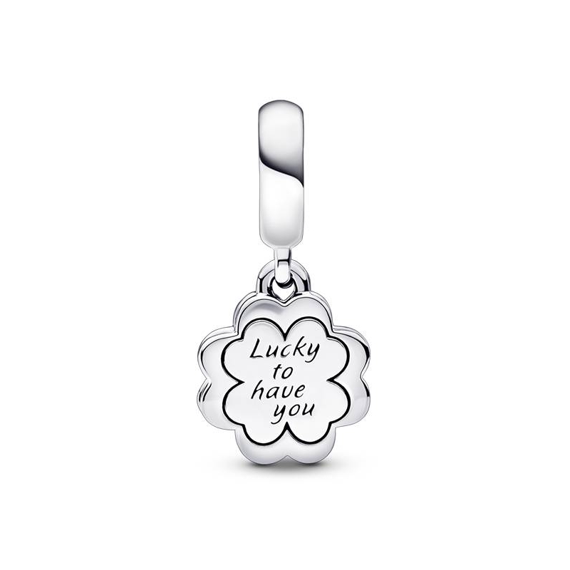 CHARM PANDORA COLGANTE PLATA TREBOL CUATRO HOJAS AMISTAD 792245C01