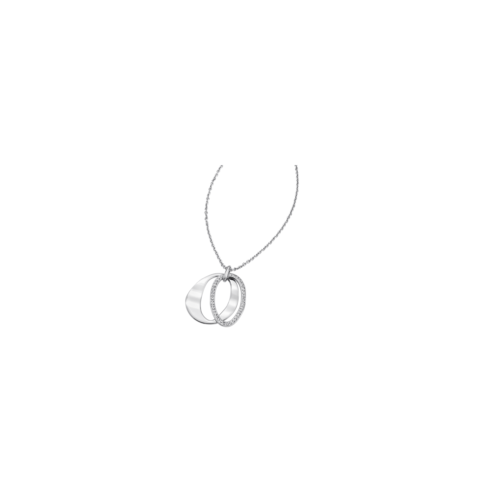 COLLAR LOTUS STYLE ACERO MUJER LS1672-1/1