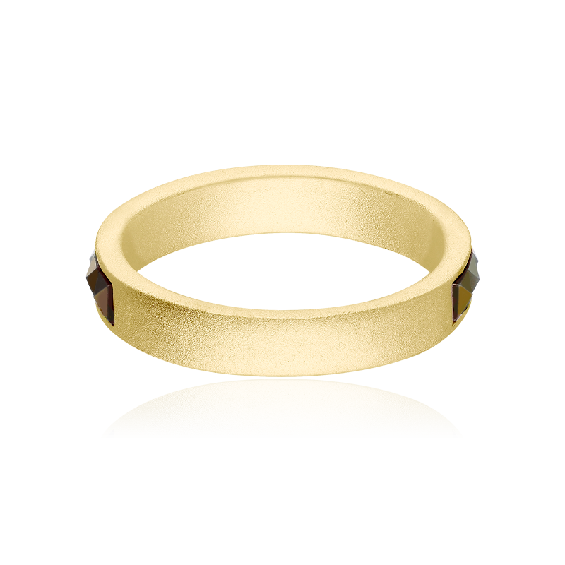 ANILLO "LIMA YELOW" PLATA DE LEY